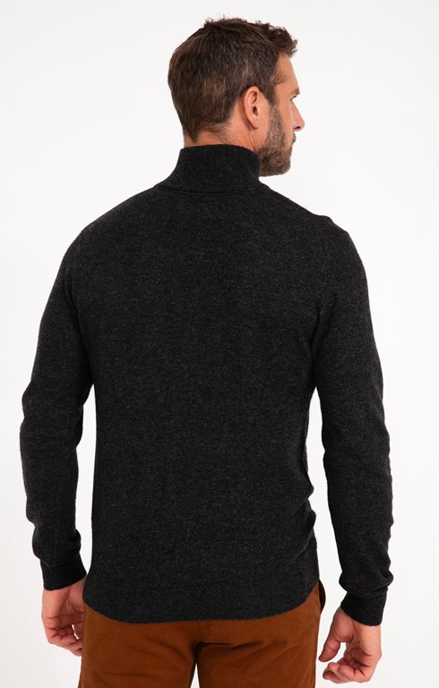 Pull col montant zippé - 15,00€ - Armand Thiery