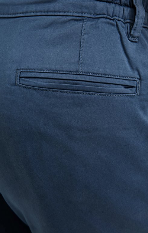 Pantalon chino Col Elast - coloris BLEU DUR - Armand Thiery