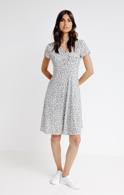 Robe évasée en maille - 25,00€ - Armand Thiery